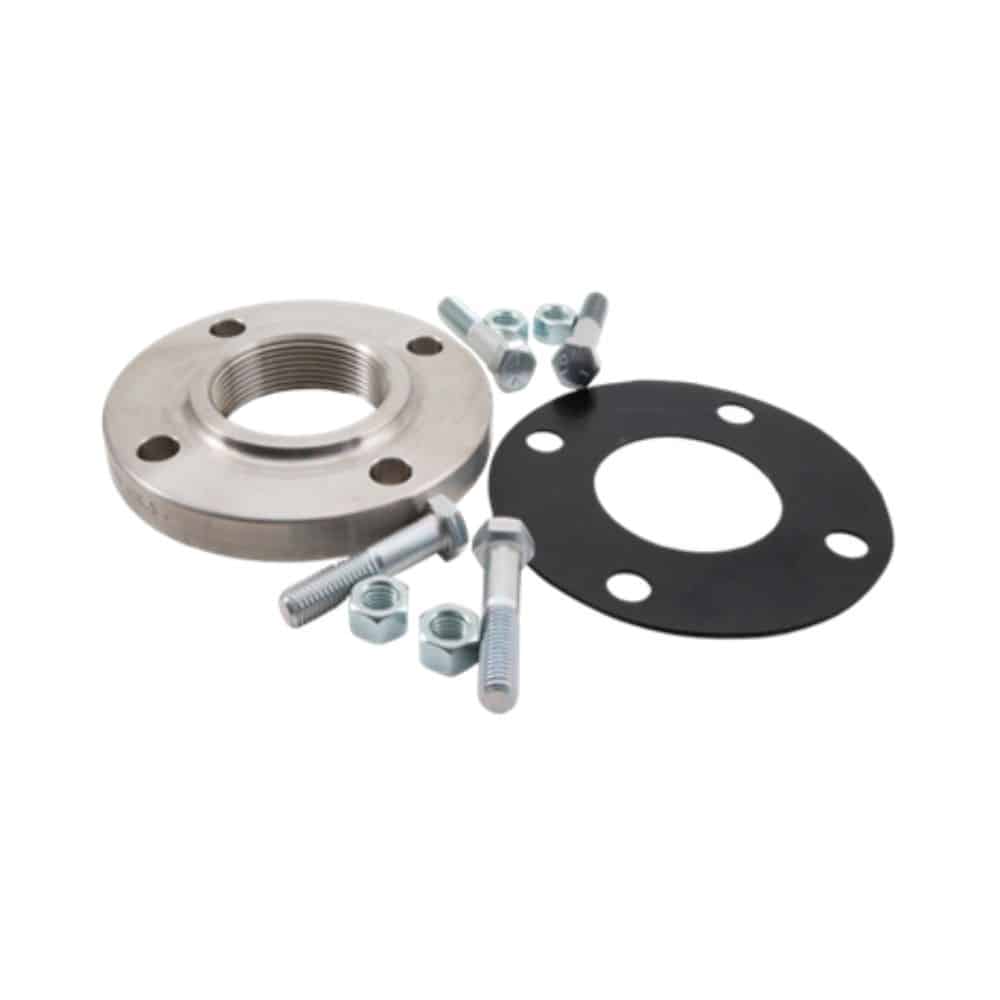 TRULINK HIGH-TEMP (300F) 150# STAINLESS STEEL FLANGE, 90MM TUBE TO ANSI ...