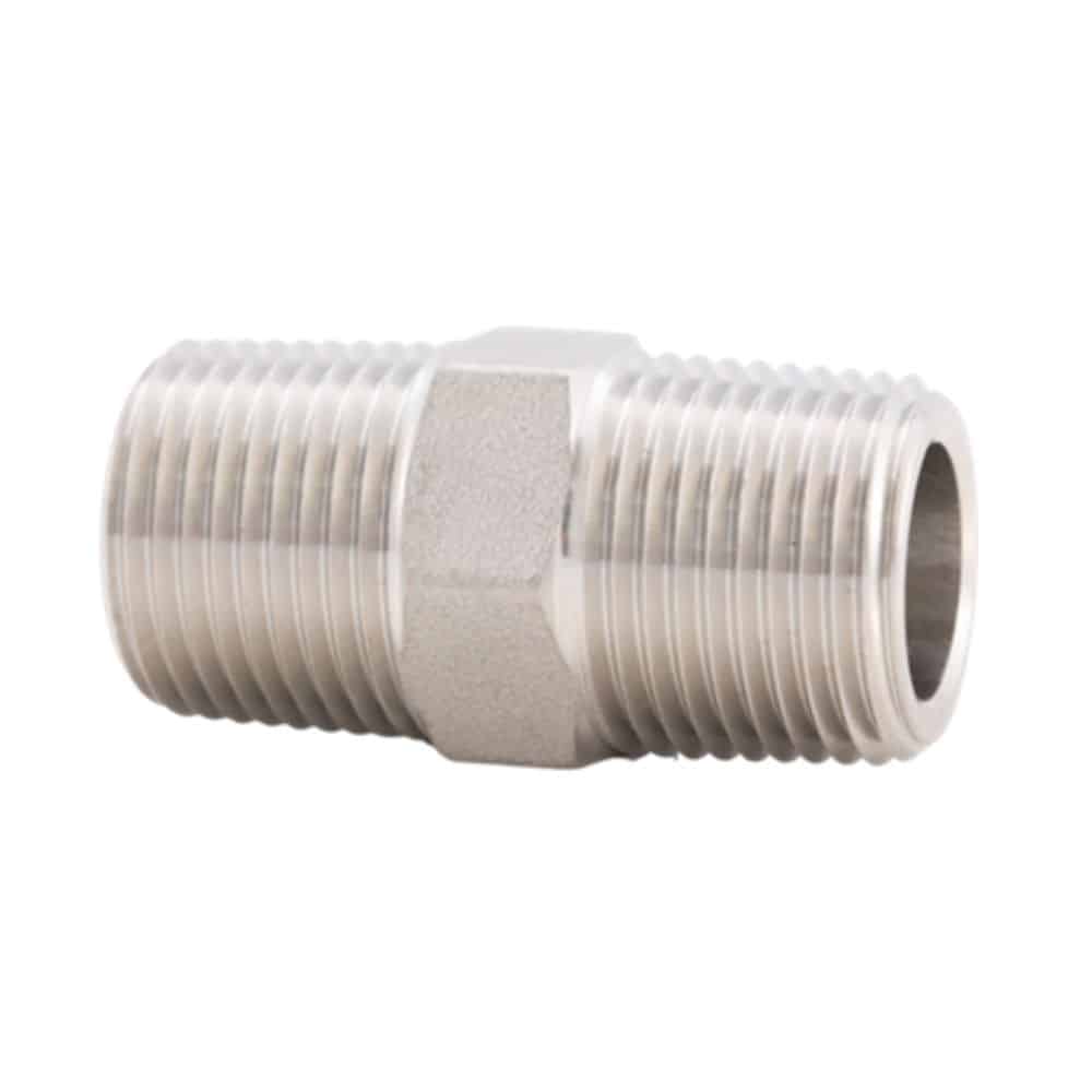 TRULINK NIPPLE W/ HEX 3/4″ MNPT X 3/4″ MNPT – I-CON Solutions