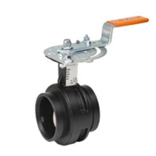 TRULINK BUTTERFLY VALVE, NITRILE-LINED, 90MM W/COUPLINGS – I-CON Solutions
