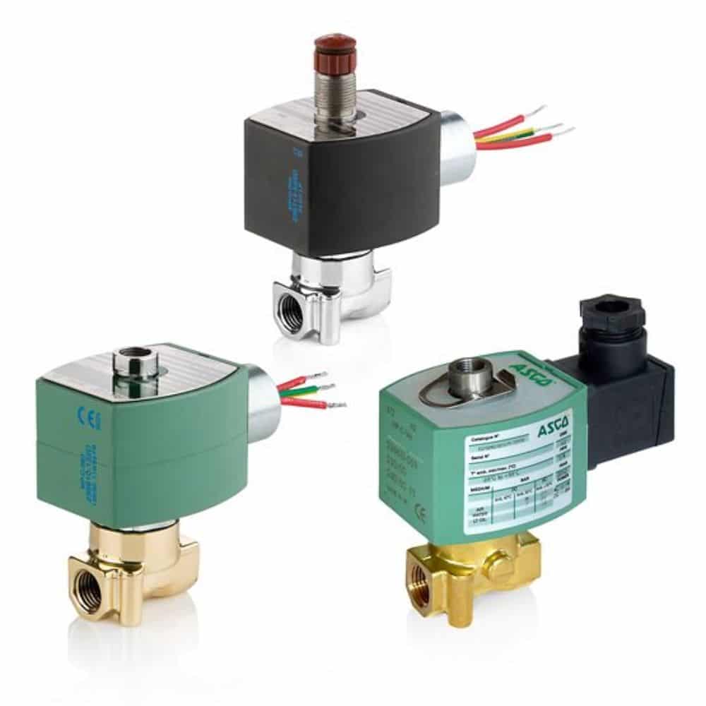 ASCO™ 8314H008AC110/50D, 1/4 X 1/8 3U BRASS 10.1/F W – I-CON Solutions
