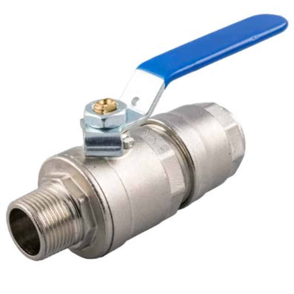 Infinity 90721-20-08 Ball Valve 20mm Tube x 1/2″ NPTF Male – I-CON ...