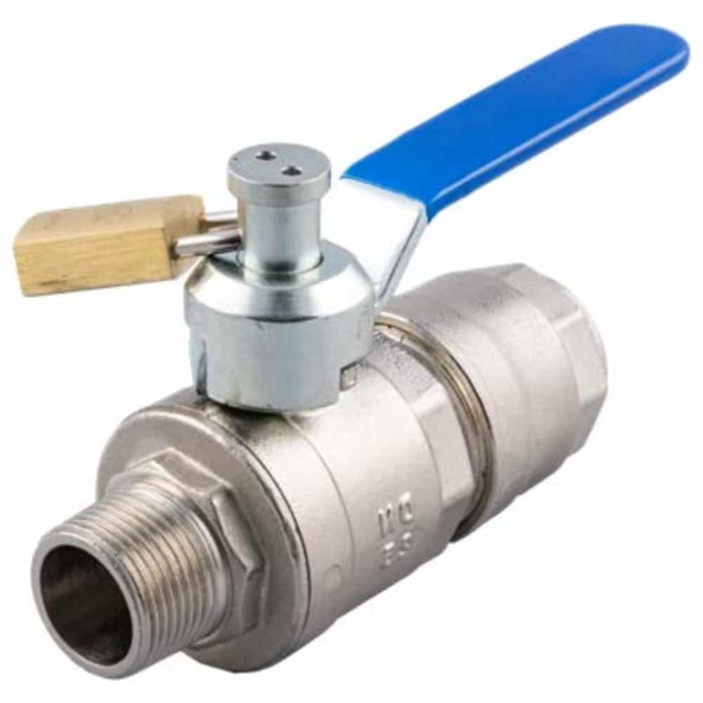 Infinity 90726-25-12 Locking Ball Valve 25mm x 3/4″ NPTF Male – I-CON ...